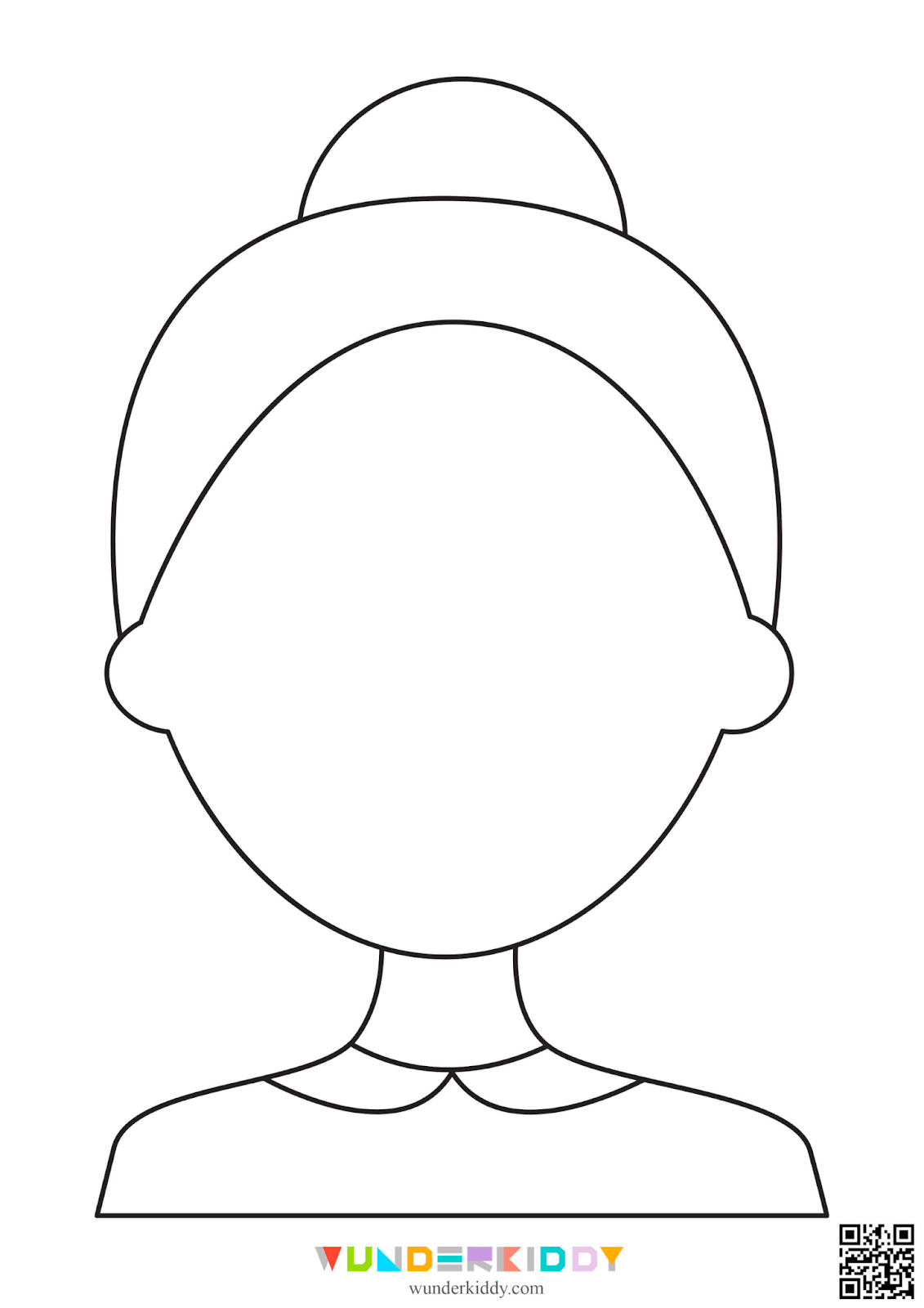 12 Free Printable Blank Face Templates - Kitty Baby Love